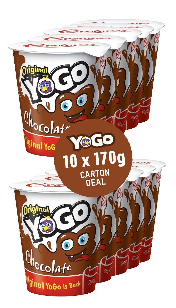 Brownes Choc Yogo Carton Deal (10 x 170g) – Brownes Dairy Milko